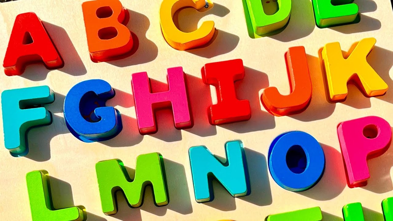 Best Learn Alphabet Wooden Puzzle Toy| Educational Preschool Toddler ...
