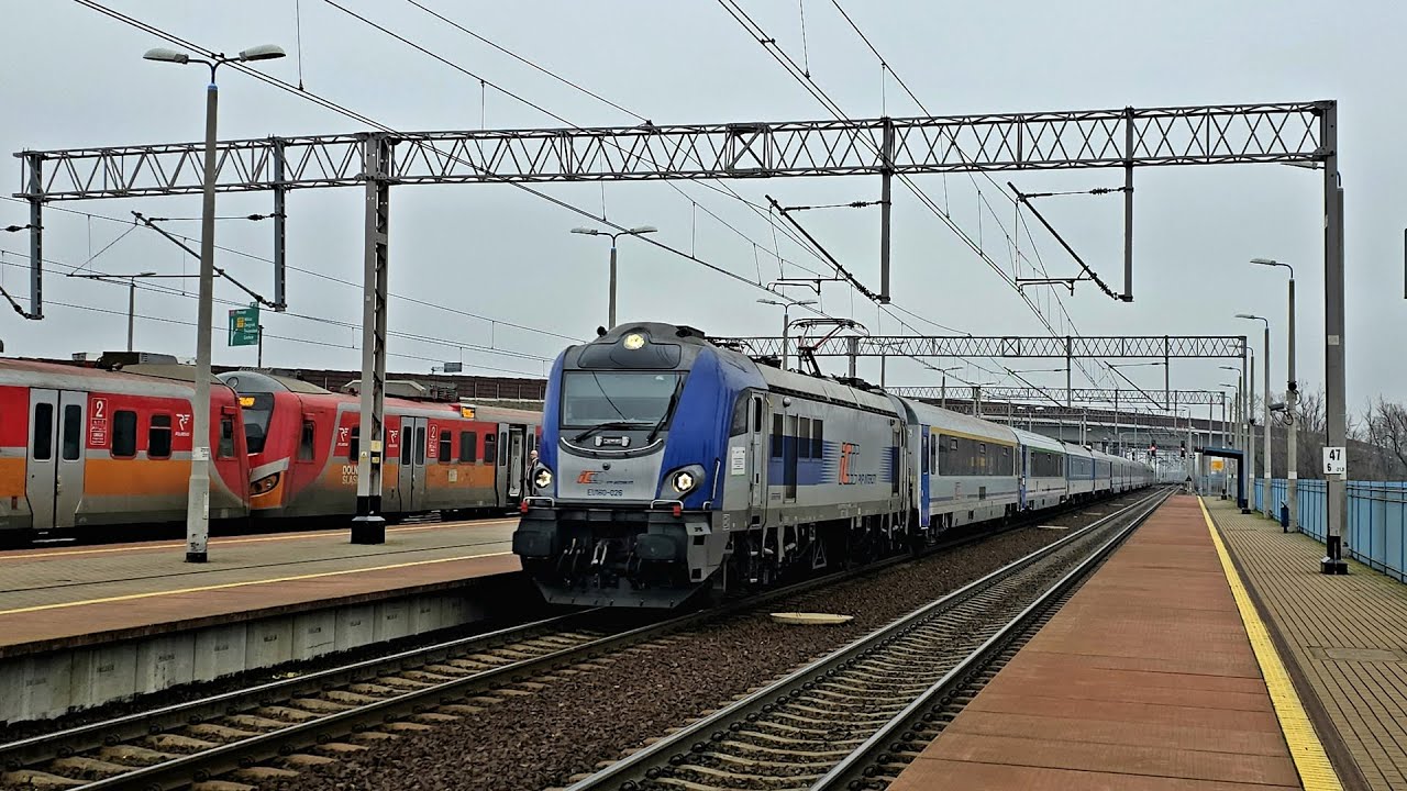 EU160-026 z IC [263]56002 Baltic Express do Pragi. - YouTube