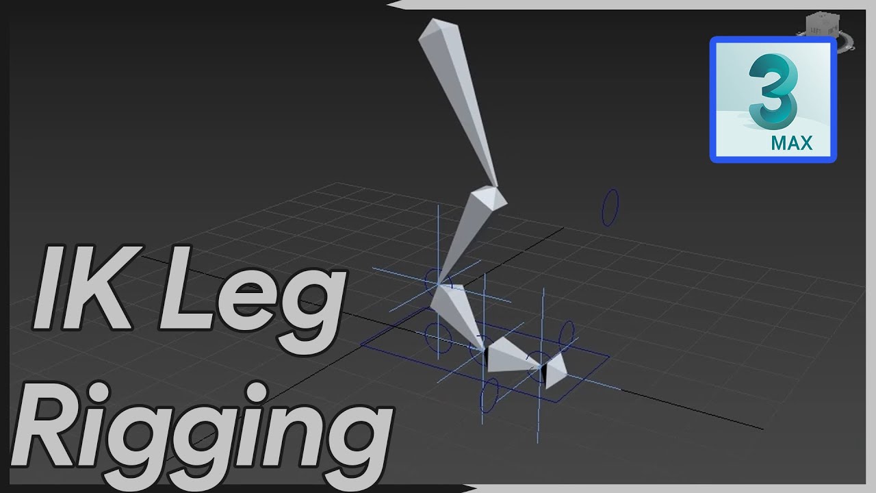 Quick IK Leg Rigging in 3DSMax - YouTube