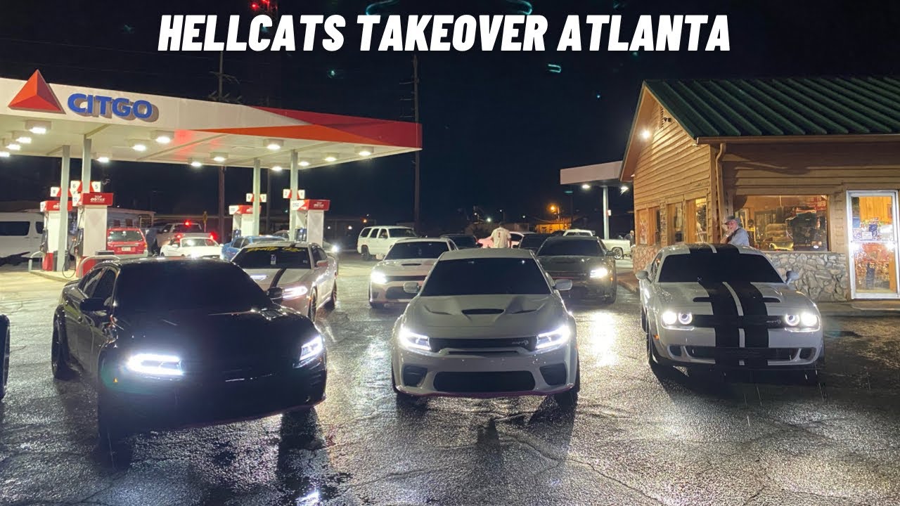 CRAZY HELLCAT OWNERS TAKEOVER THE WHOLE CITY OF ATLANTA *MUST WATCH ...