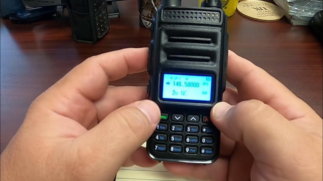 Explorer QRZ-1: Programming a Simplex Frequency - YouTube