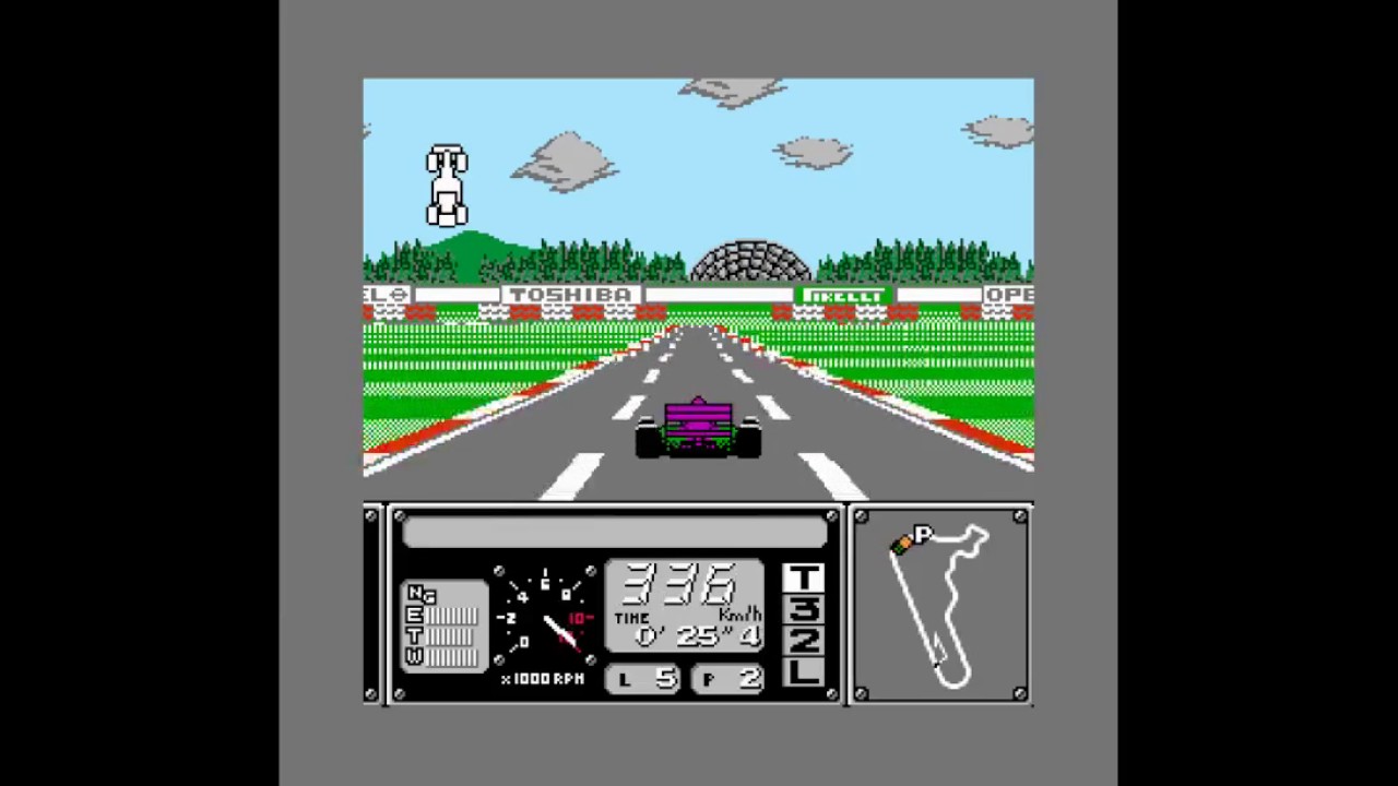 Formula 1 Sensation (NES-E) Playthrough - YouTube