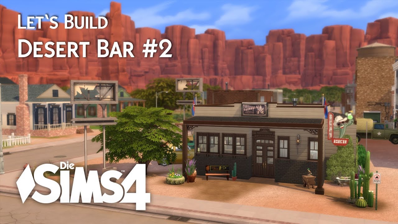 Die Sims 4 StrangerVille | Let's Build | Desert Bar #2 - YouTube