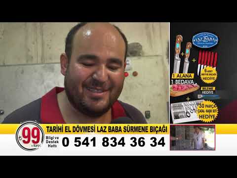 TARİHİ EL DÖVMESİ LAZ BABA SÜRMENE BIÇAĞI