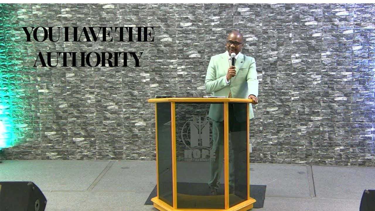 You Have The Authority|Bro.Anthony Stephens - YouTube