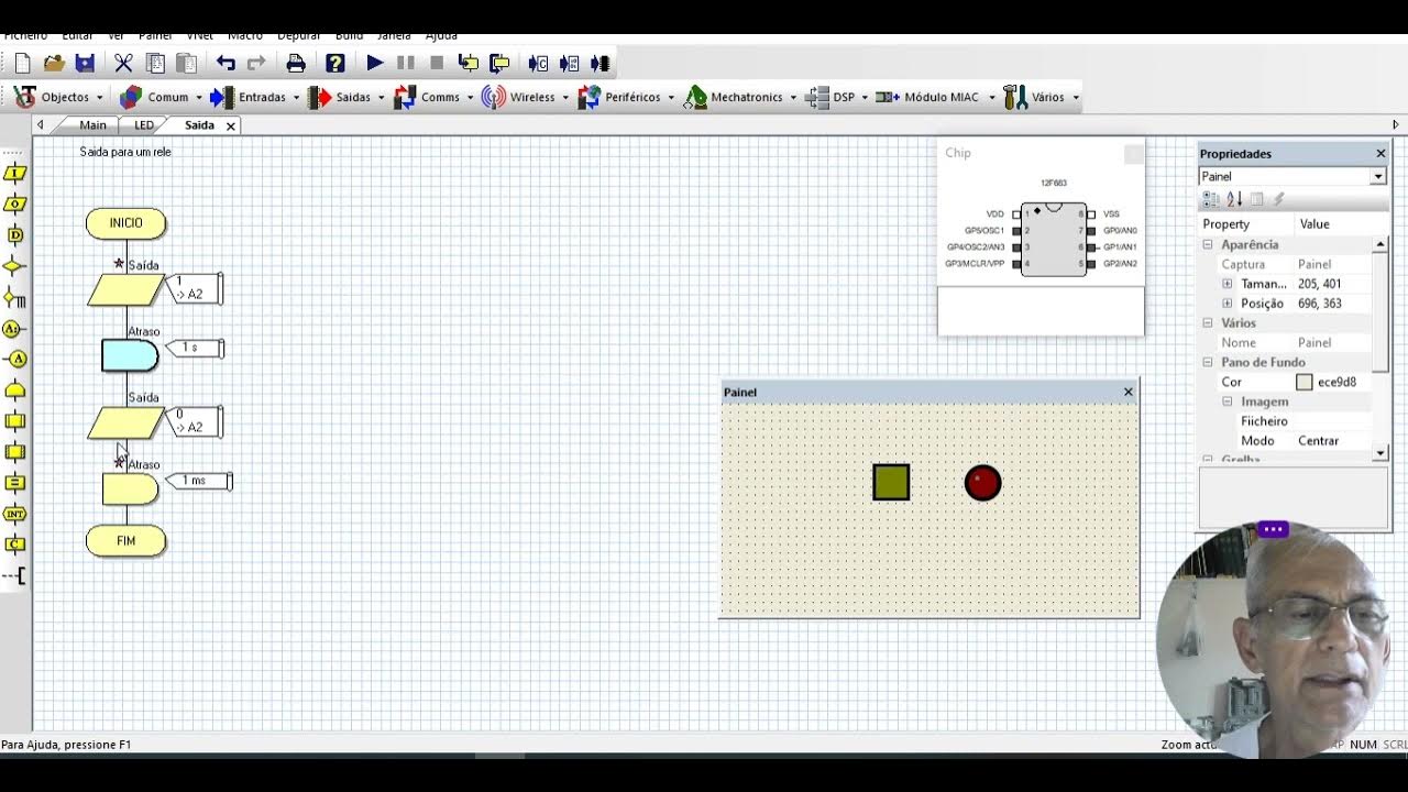FlowCode - Simples contador - YouTube