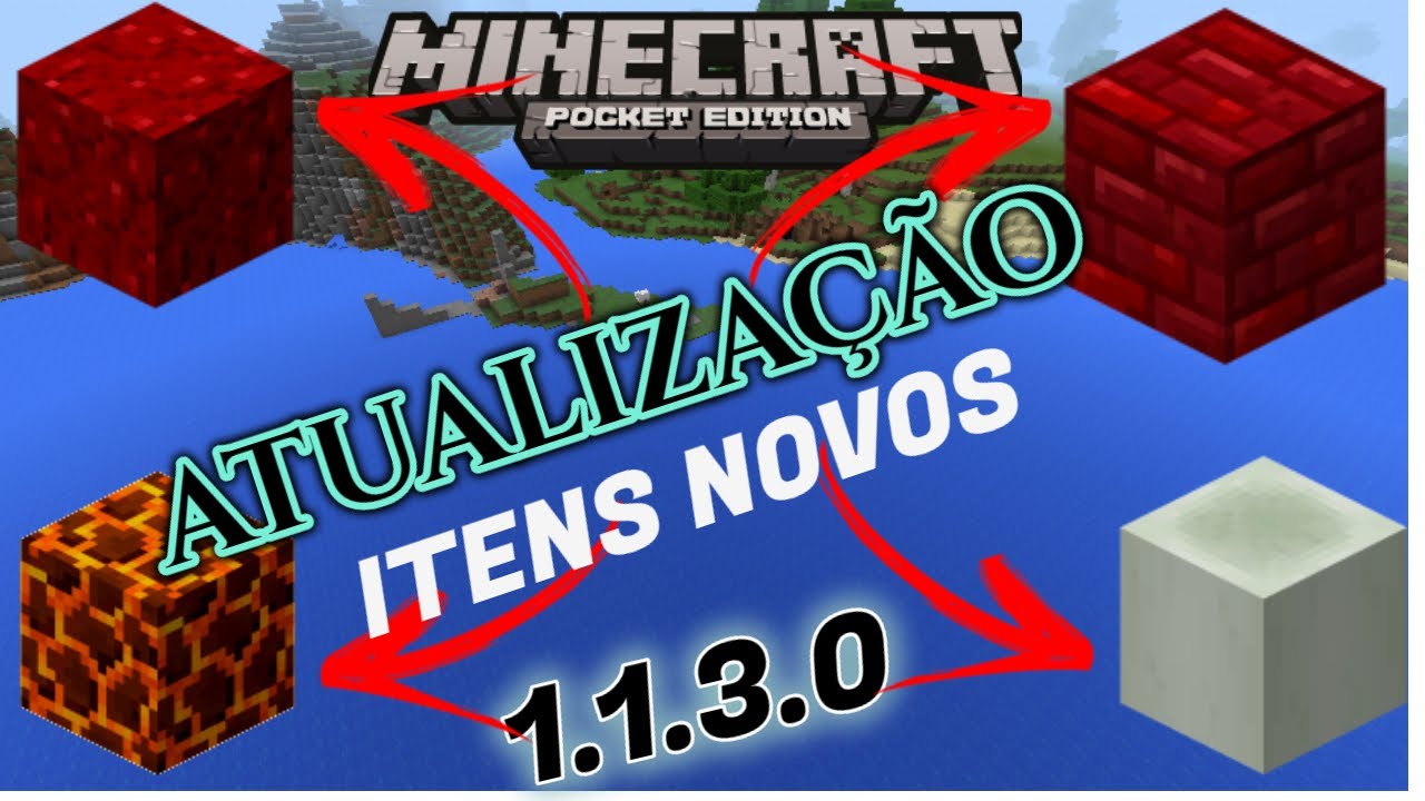 Minecraft , itens novos - Atualização 1.1.3.0 - YouTube