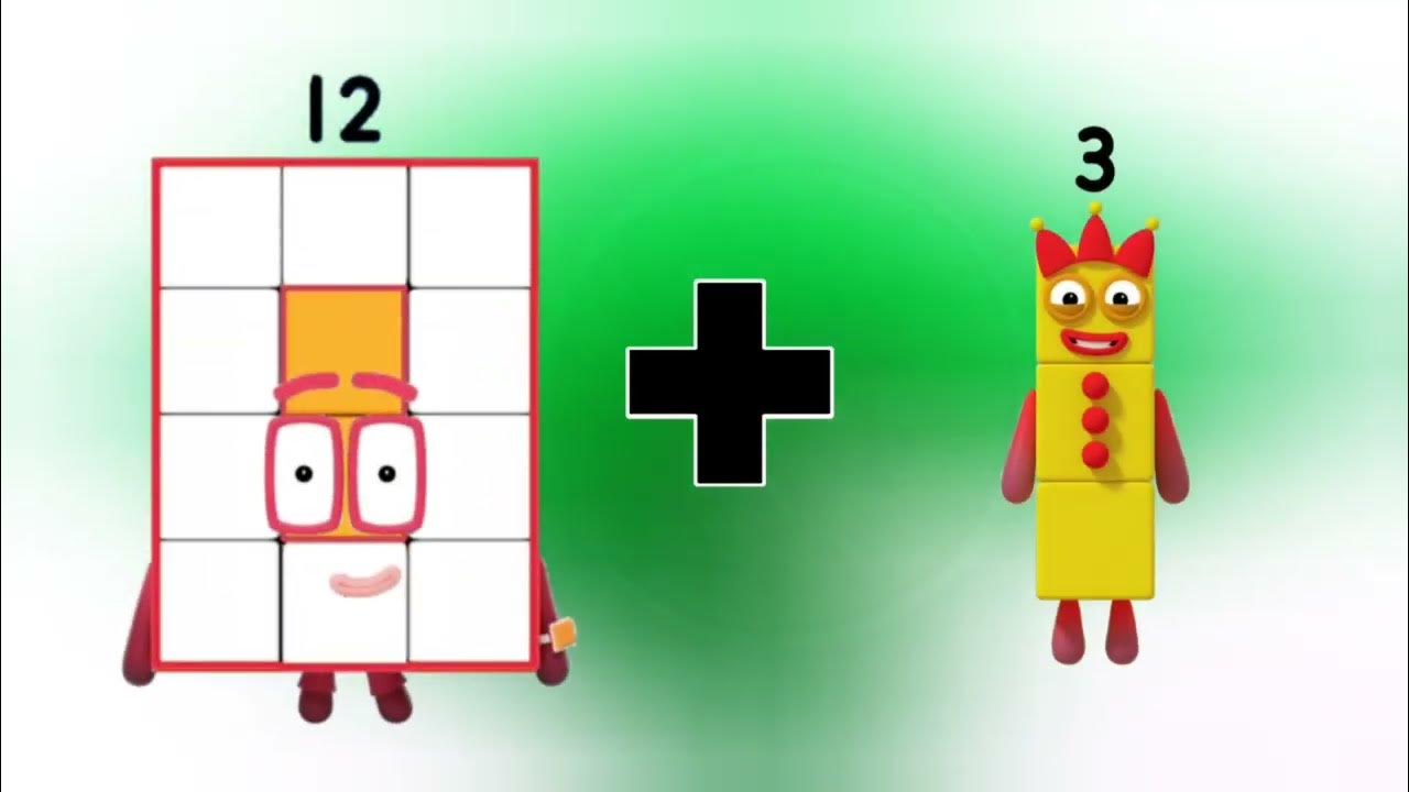 Number Block Addition 1 to 100 Numberblocks learn number block Count to 1-100 number block - YouTube
