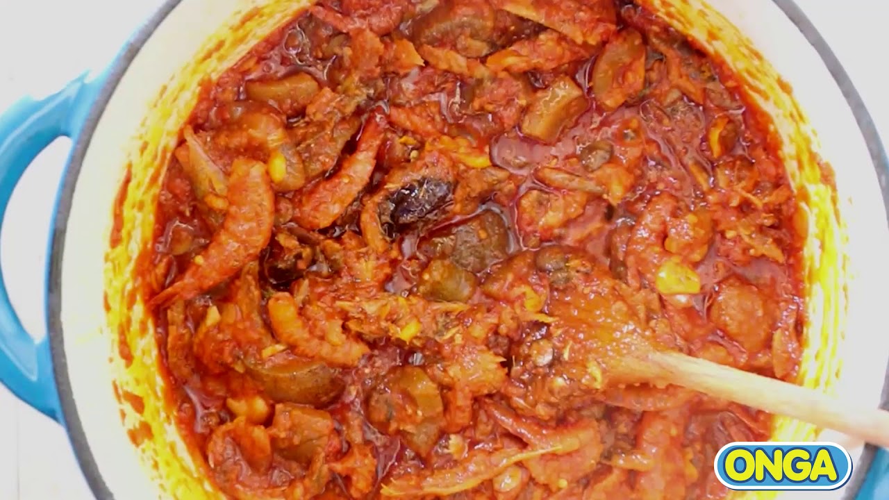 Mama Onga Recipe - Native Jollof Rice - YouTube