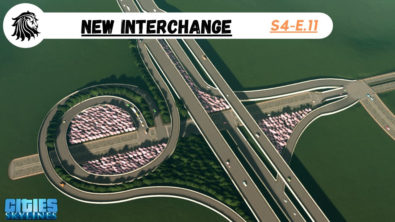 New Interchange | Cities: Skylines | EP.11 - YouTube