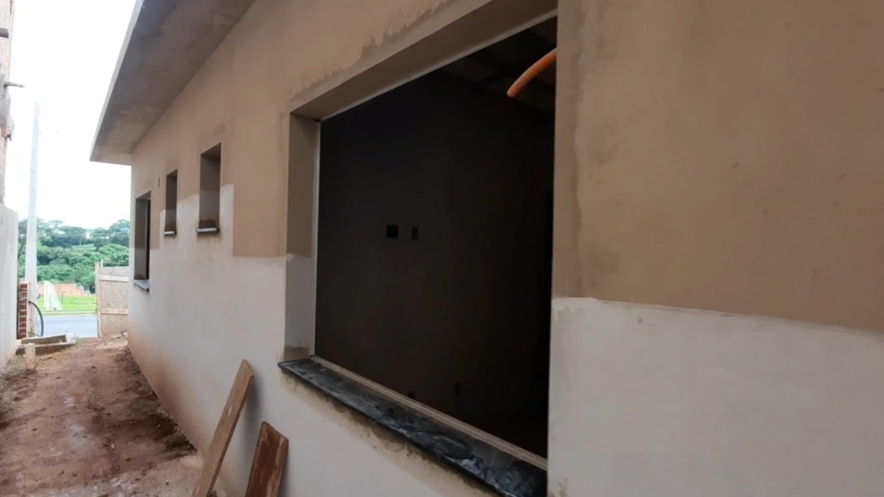 instalação de um contramarco grande - YouTube