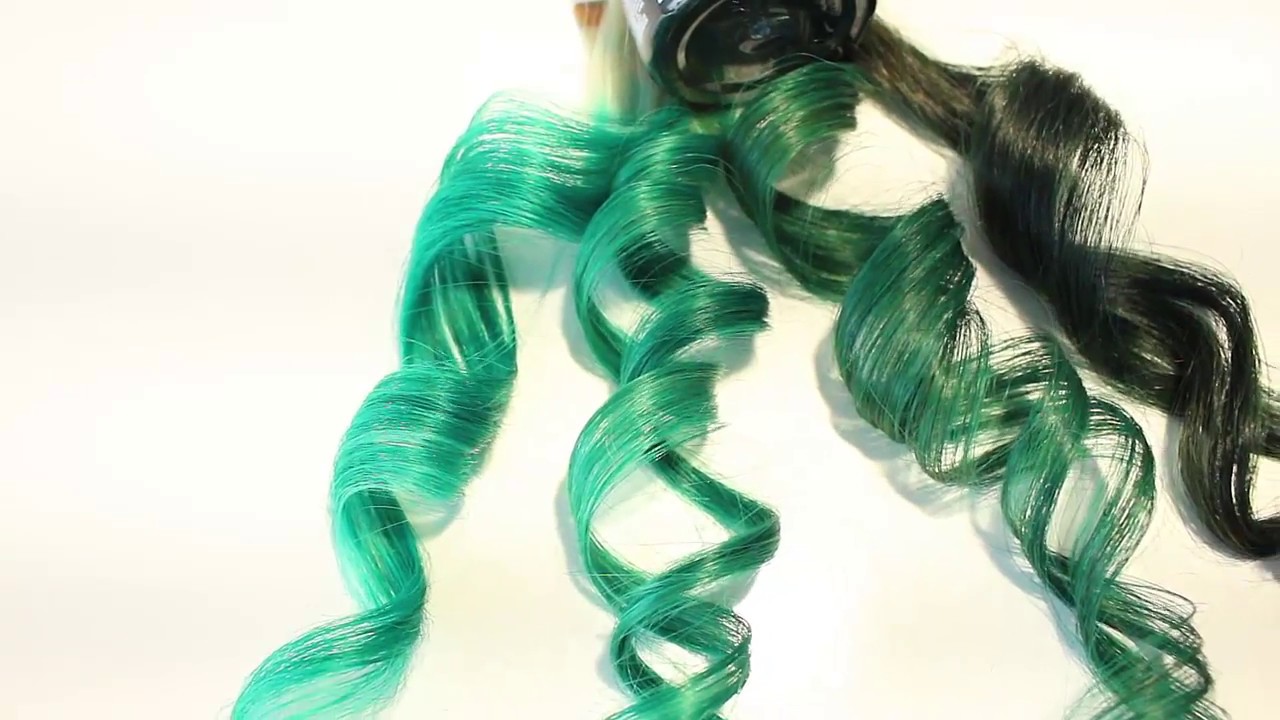 Cómo usar un tinte fantasía verde en tu base natural sin decolorar ...