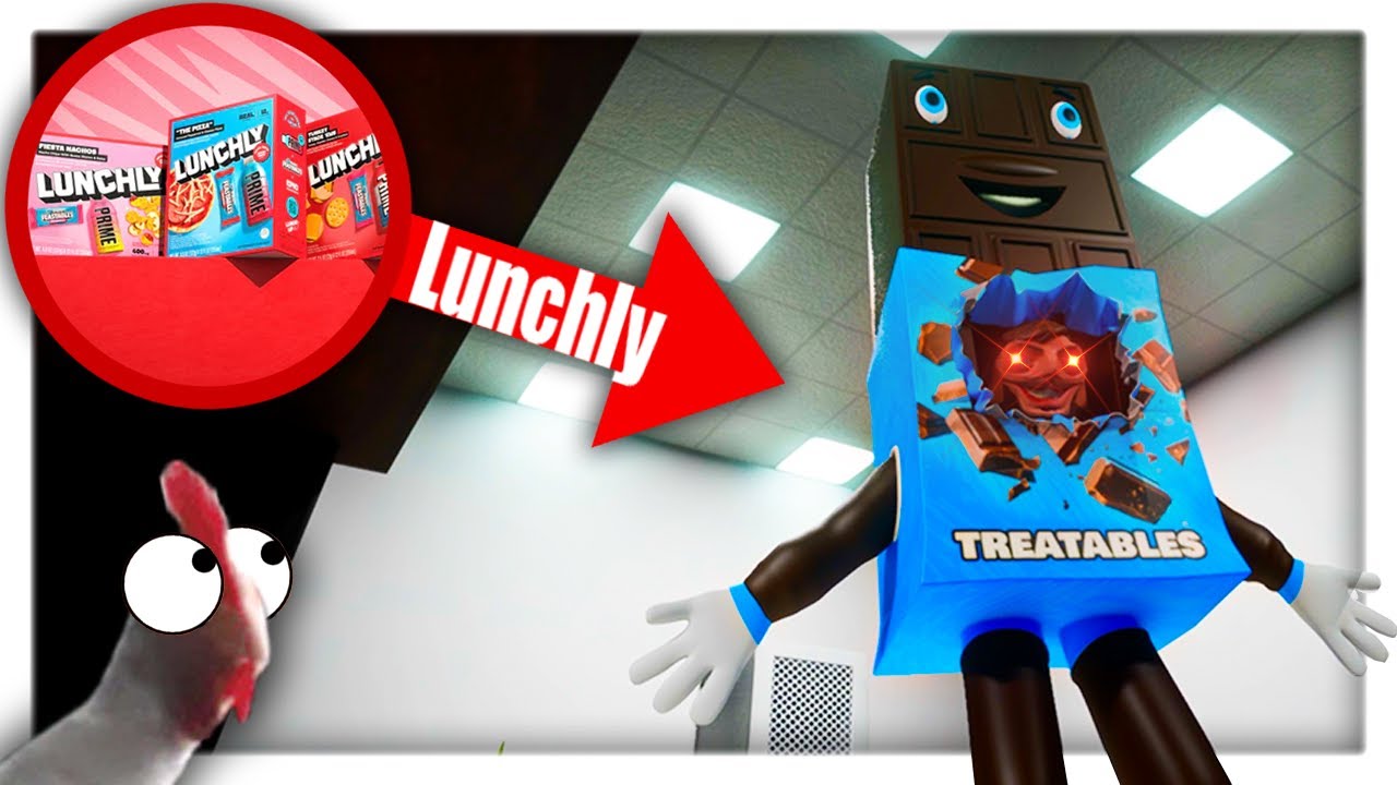 Someone turned Lunchly into a Horror Game... - YouTube