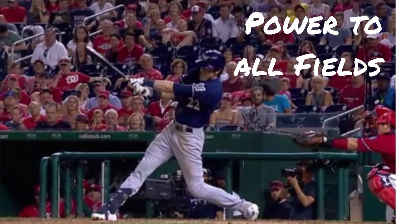 Christian Yelich Hitting Opposite Field Home Runs - YouTube