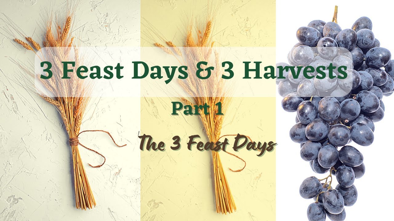 3 FEAST DAYS & 3 HARVESTS PART 1 - THE THREE FEAST DAYS - YouTube