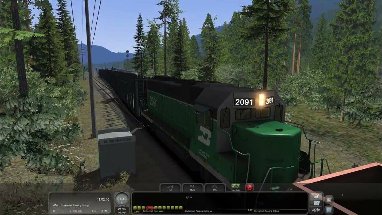 Train Simulator Classic - [EMD GP38-2] - Yard Work (Skykomish) - 4K UHD - YouTube