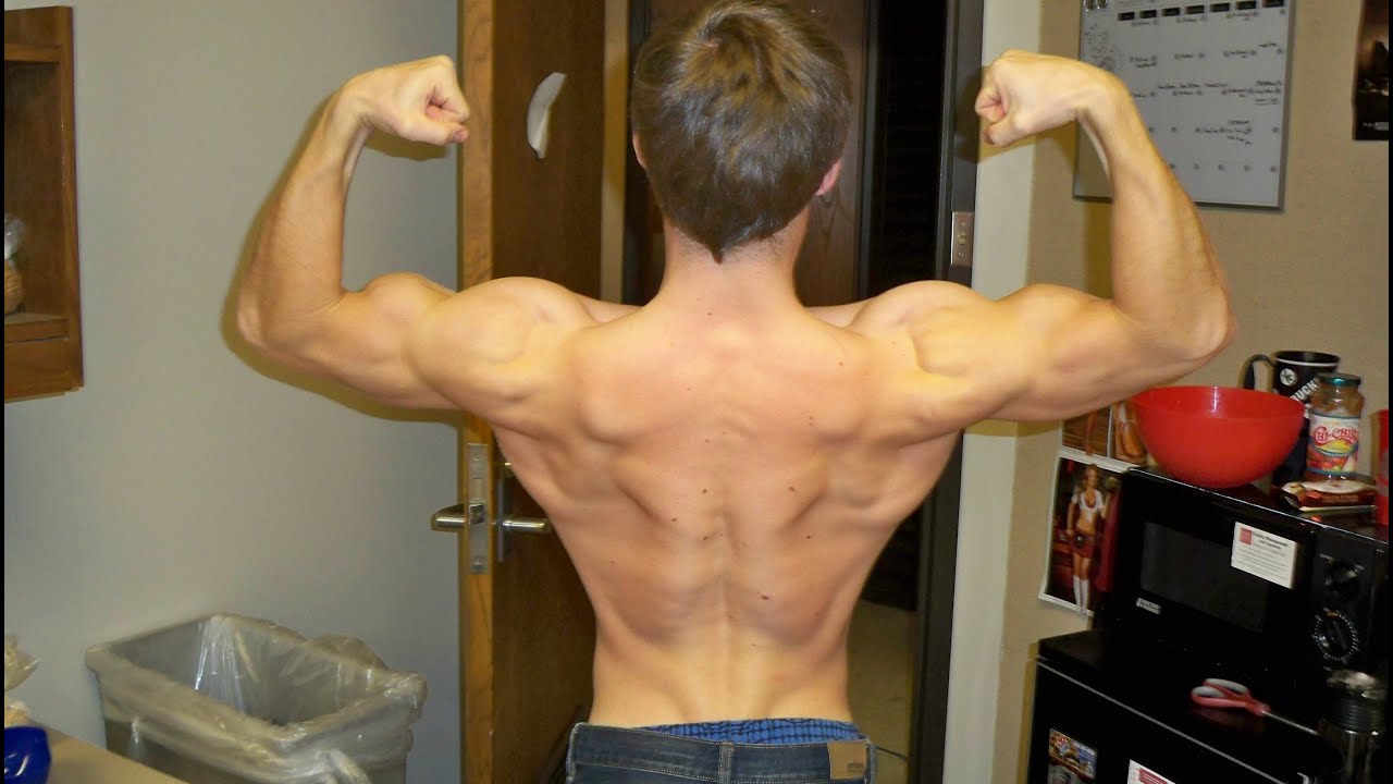 Attack the Back - Home Back Routine - Teen Bodybuilder Matthew Croyle ...