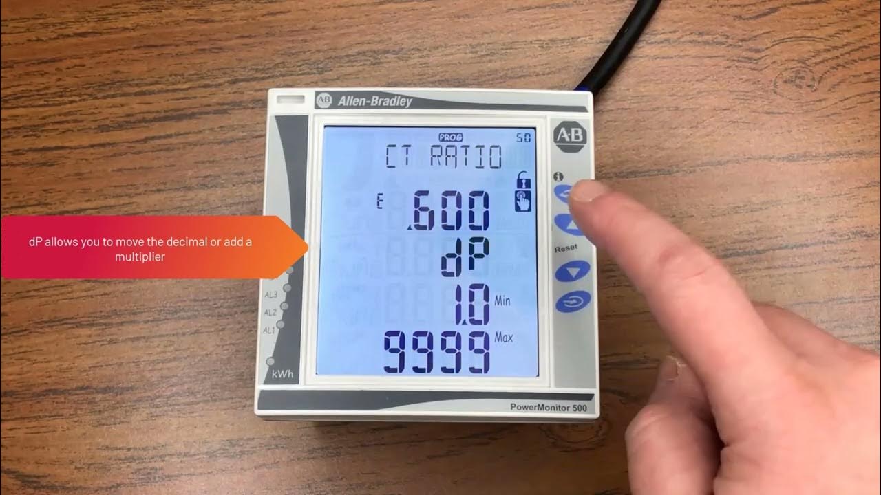 PowerMonitor 500 Navigation Menu Demonstration - YouTube