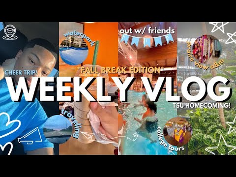 Weekly Vlog: Fall break edition (Prairie view A&M, Cheer trip, TSU ...