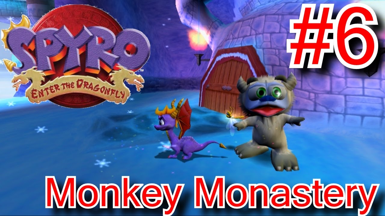 PS2: Let's Play Spyro 4 Enter The Dragonfly Part 6: Monkey Monastery ...