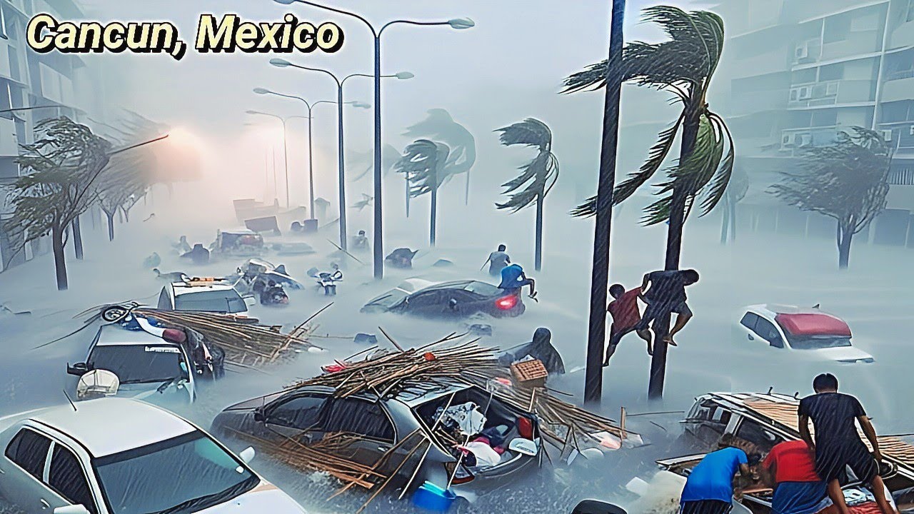 Tropical Storm Helene in Mexico: Power outages and fallen trees in ...