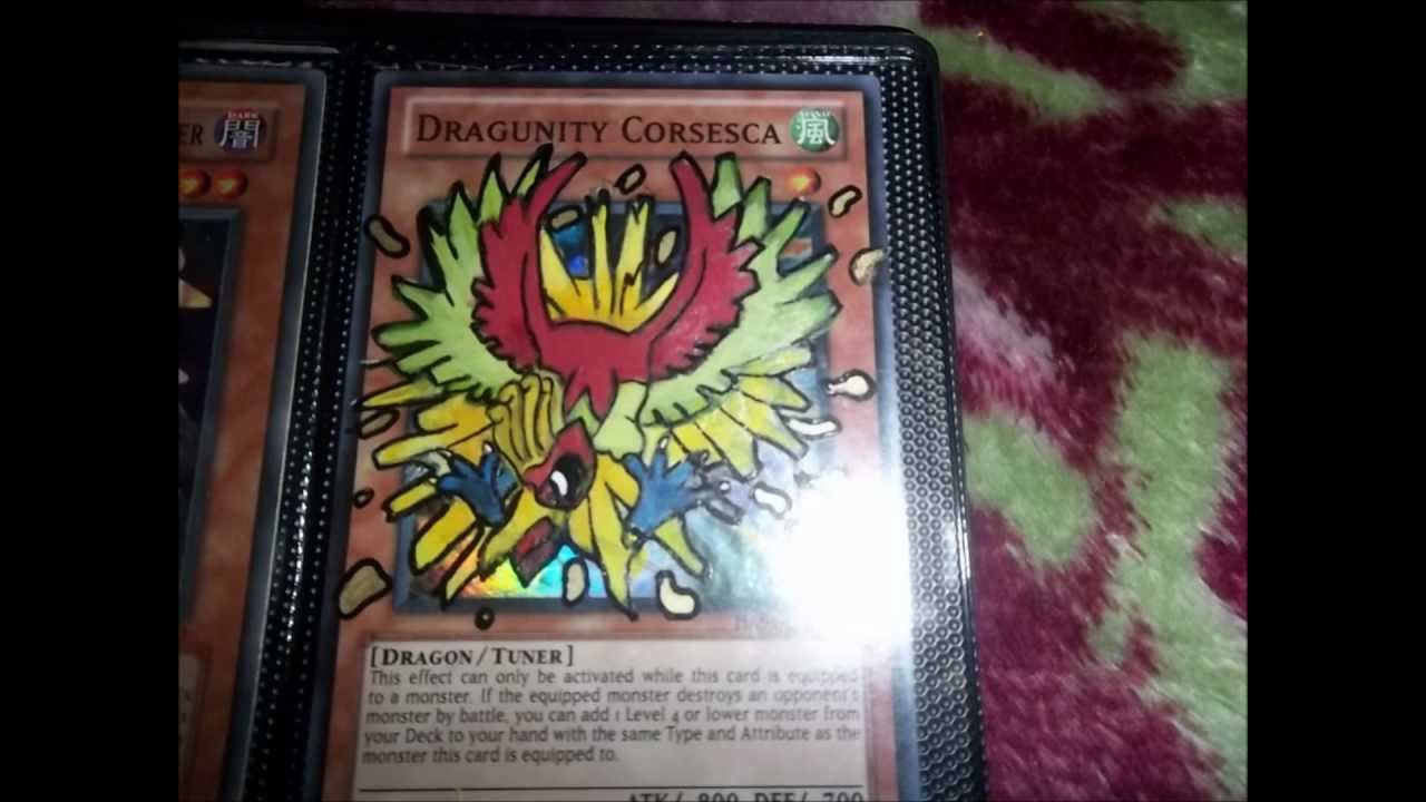 yugioh alternate art card dragunity corsesca into ho-oh - YouTube