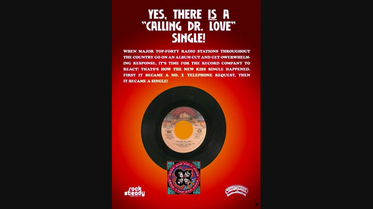 Kiss - Calling Dr. Love (Special Single Mix) - Vinyl 45 rpm - 1977 ...
