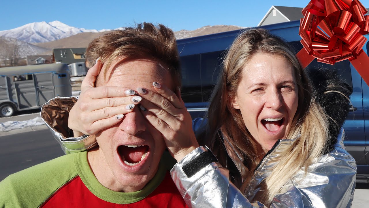 Wife Surprises Husband With Brand New Car On Christmas Day Christmas