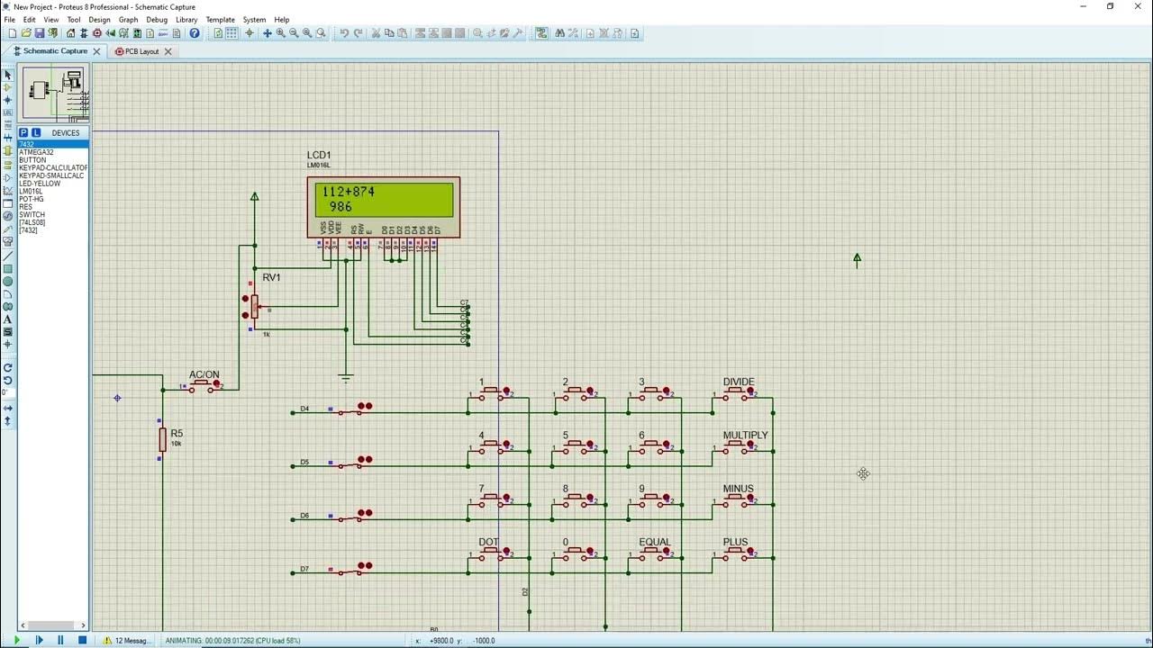 ATMEGA32 calculator - YouTube