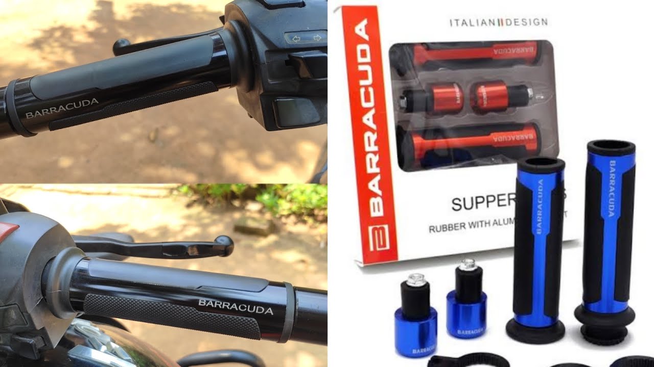 Barracuda Handle Bar // Cheapest Unboxing & Installation Supper Grip ...