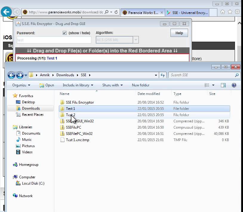 Secret Space Encryptor Cross Platform Pc And Android File And Folder Encryption And Decryption