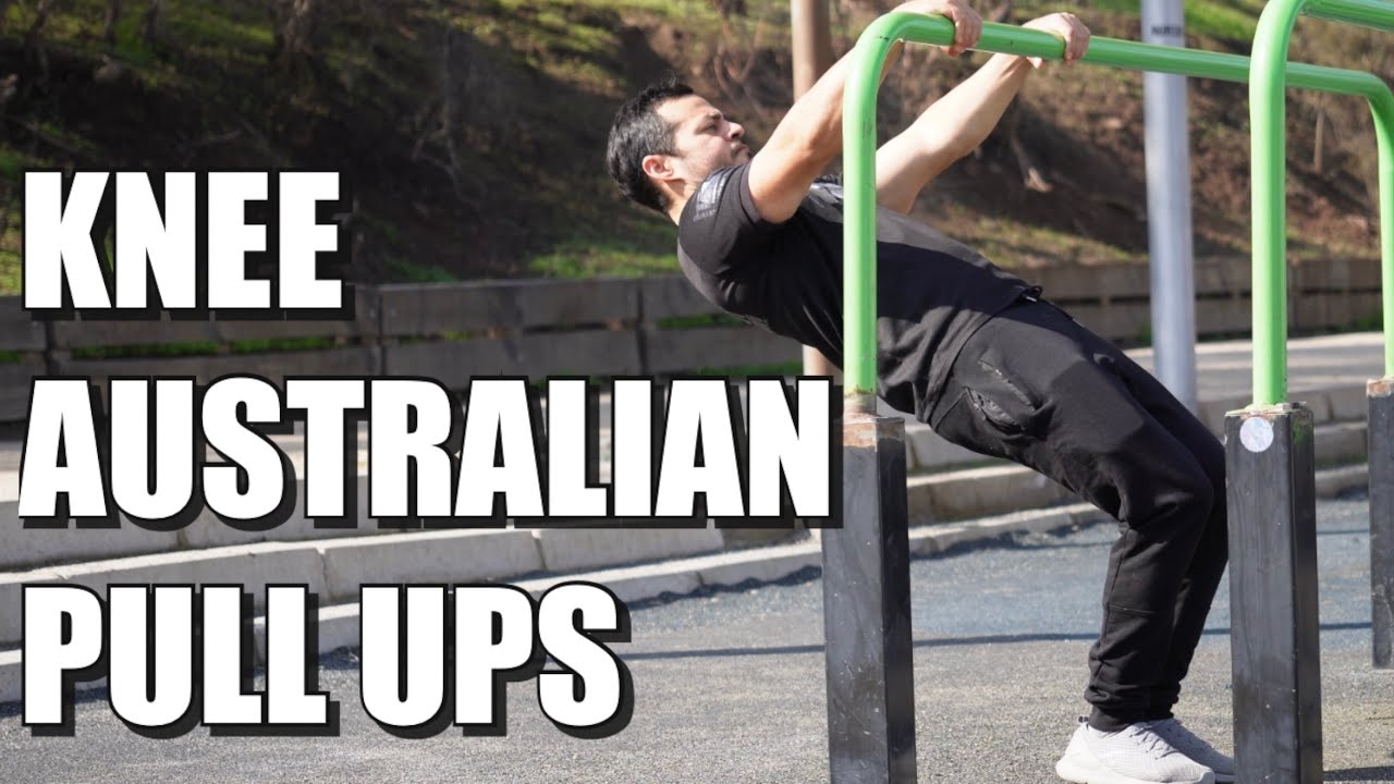 AUSTRALIAN KNEE PULL UPS | Dominadas Australianas de Rodillas - HAZLO ...