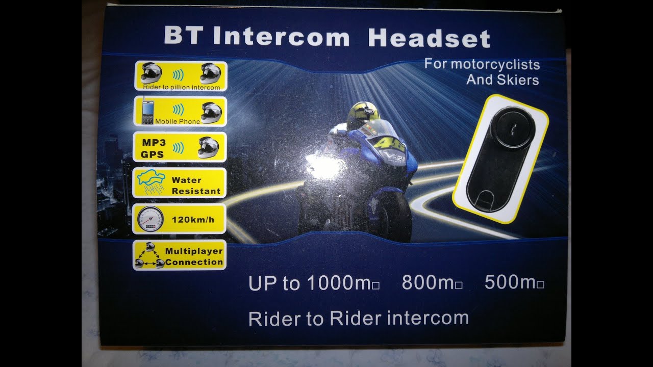 BT Intercom Headset Review - YouTube