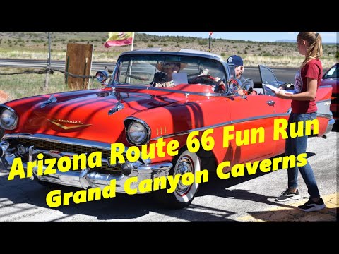 Arizona Route 66 Fun Run at the Grand Canyon Caverns 2019 - YouTube