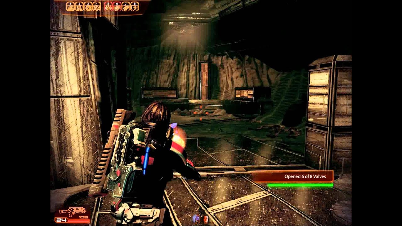 Mass Effect 2 - Collector Base 1/4 (Soldier-Insanity) - YouTube