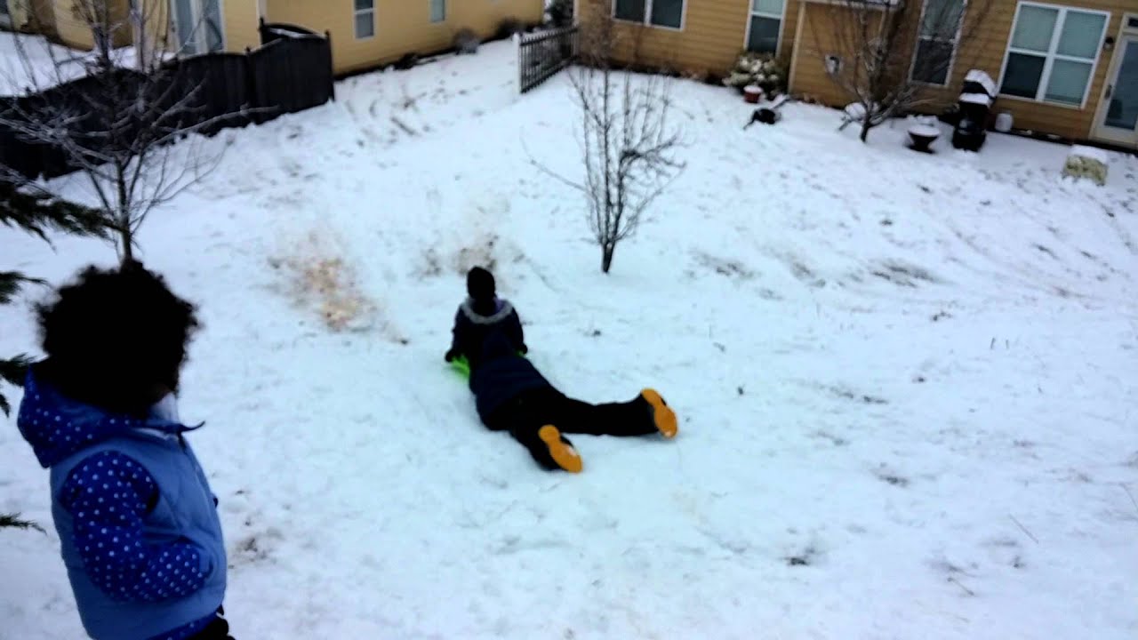 Sled fail - YouTube