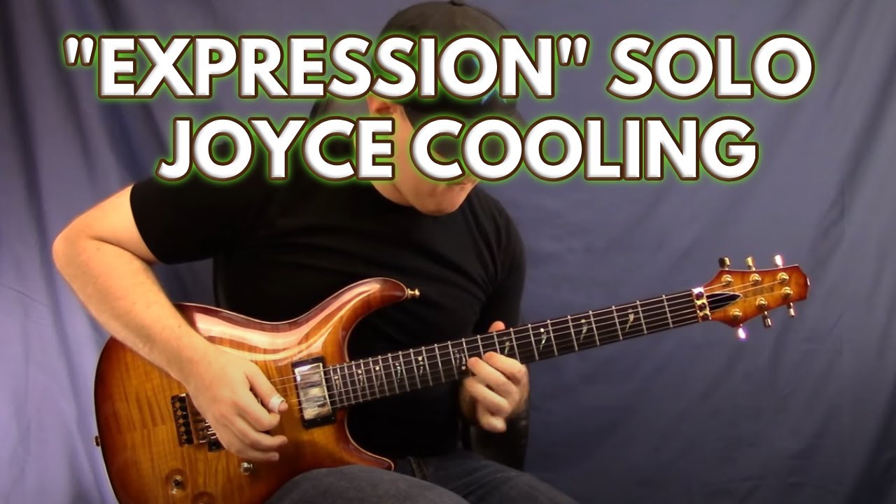 Nick Cormier playing Joyce Cooling's "Expression" Solo - Carvin CT6 ...