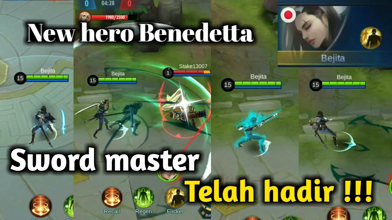 New hero "Benedetta".. Assasin Sword master.. Wooowwwww !!! - YouTube