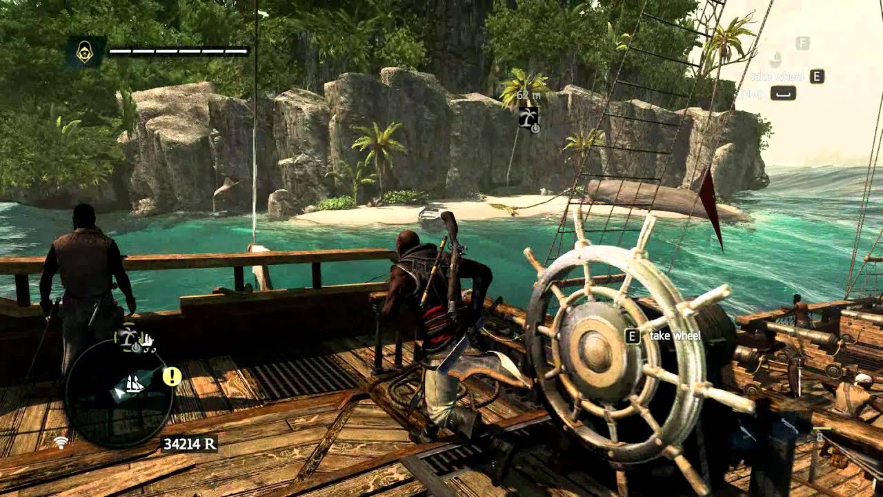 Assassin's Creed 4 - Freedom Cry - Discovered Scafell Island (1080p ...