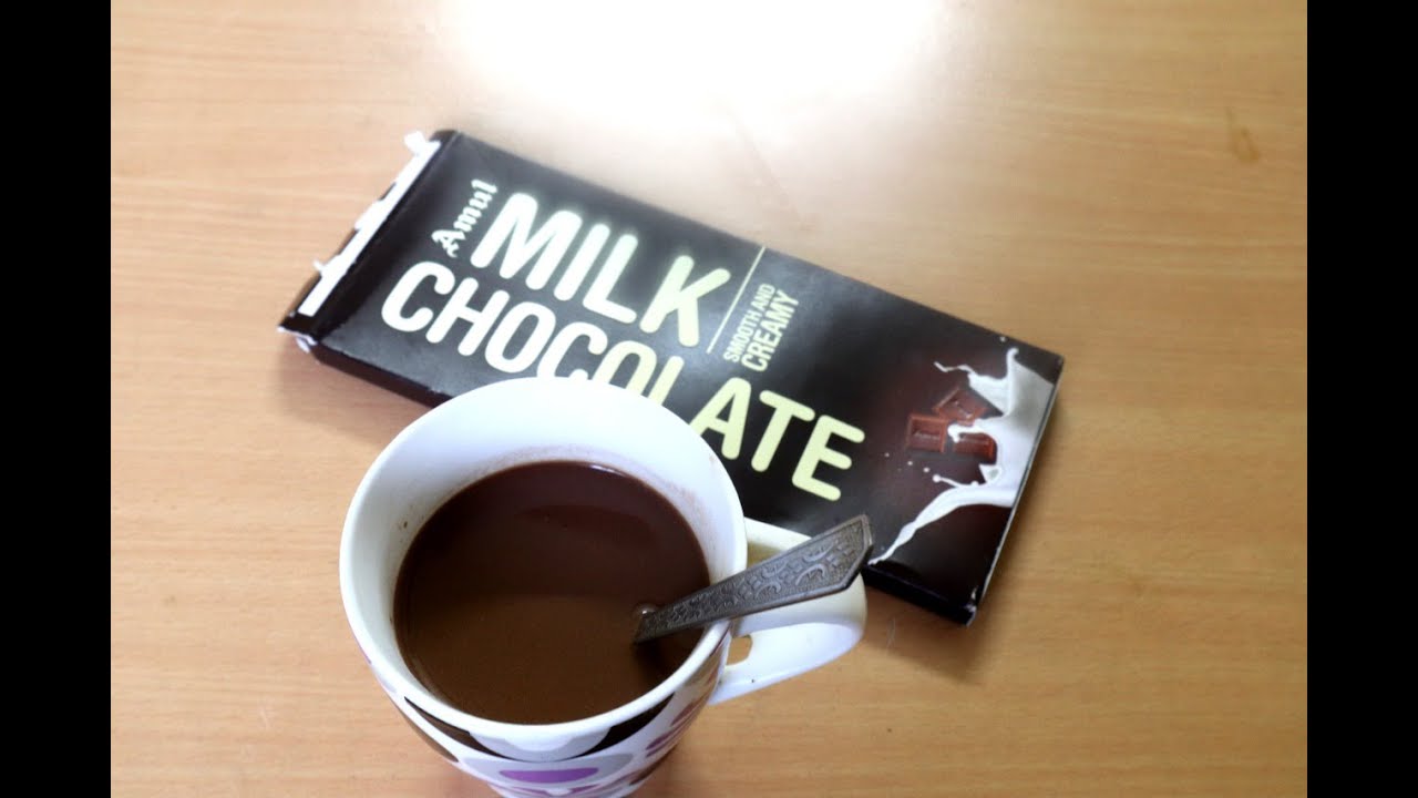 Chocolate Black Coffee Recipe | Amul Milk Chocolate | Amul 99% Dark ...