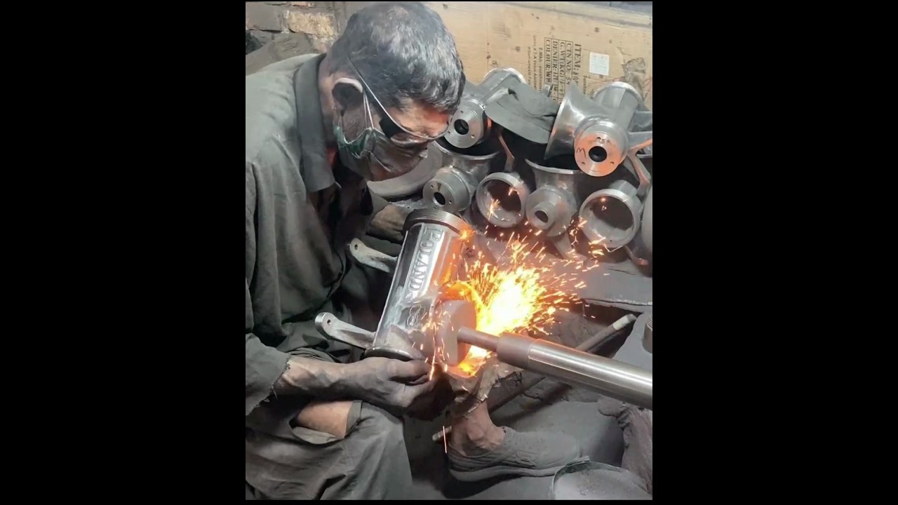 1775,s Style Meat Mincer Made In 3rdworld Factory. - YouTube