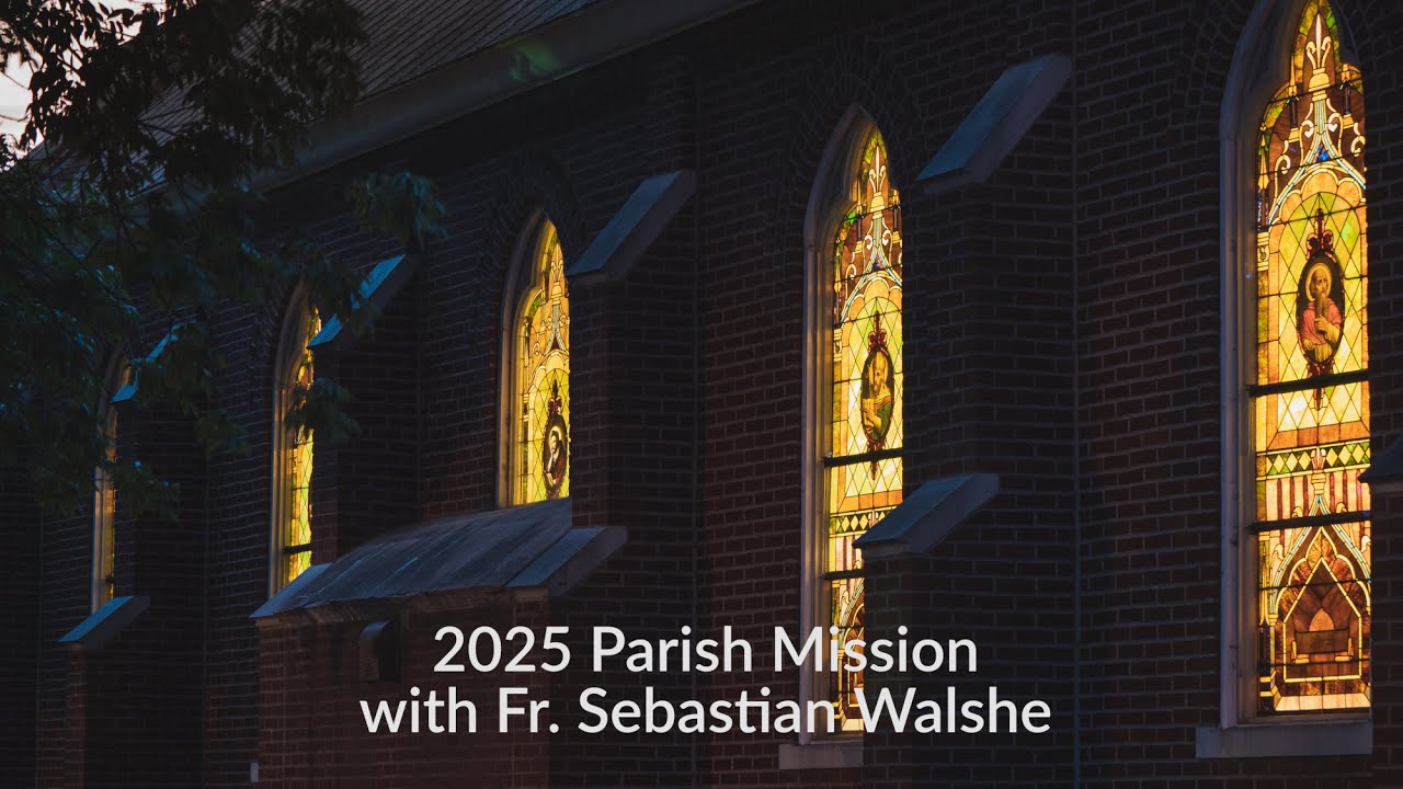 Parish Mission with Fr. Sebastian (1st Night) - YouTube