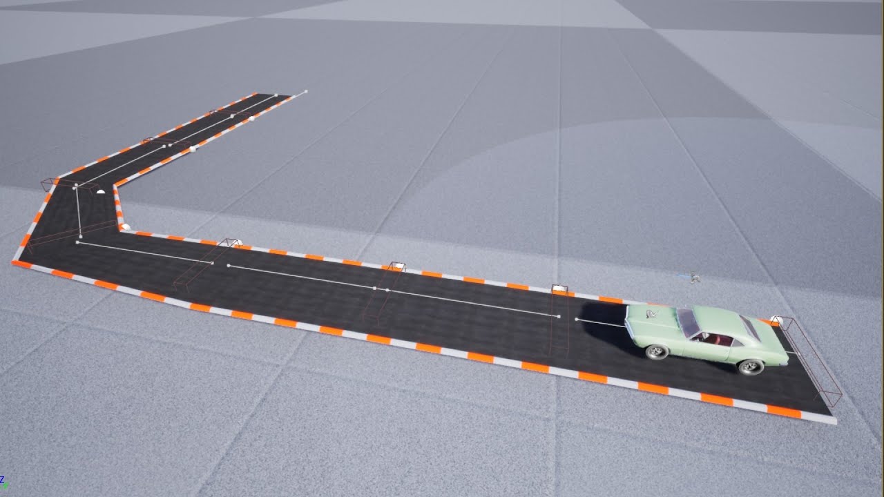 Unreal Engine AI Car Tutorial: Road Generator - YouTube