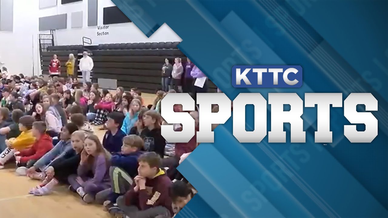 Taylor Heise visits Bluff View Elementary - YouTube