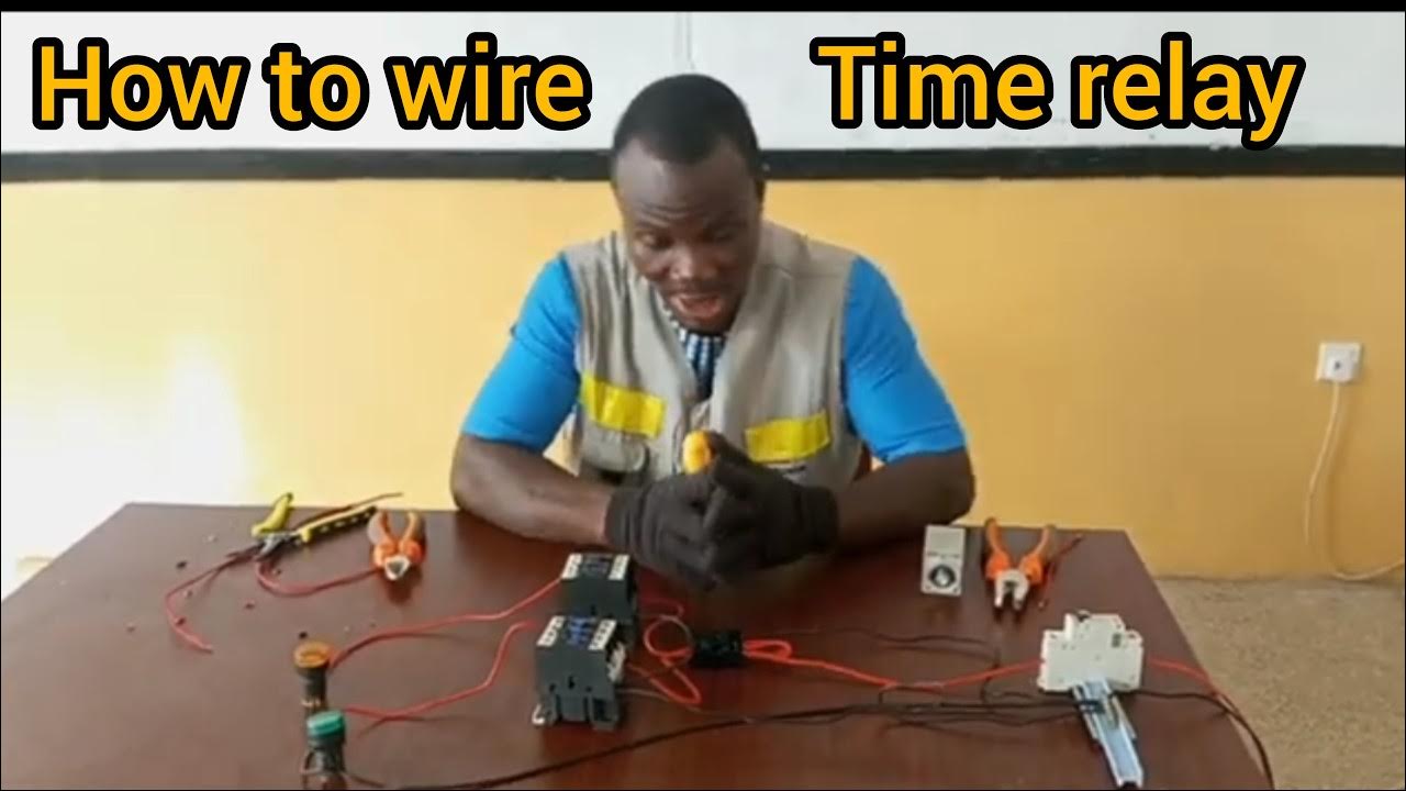 HOW TO WIRE A TIMER TO A CONTACTOR - YouTube