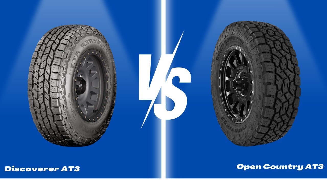 Cooper Discoverer AT3 vs Toyo Open Country AT3 - YouTube