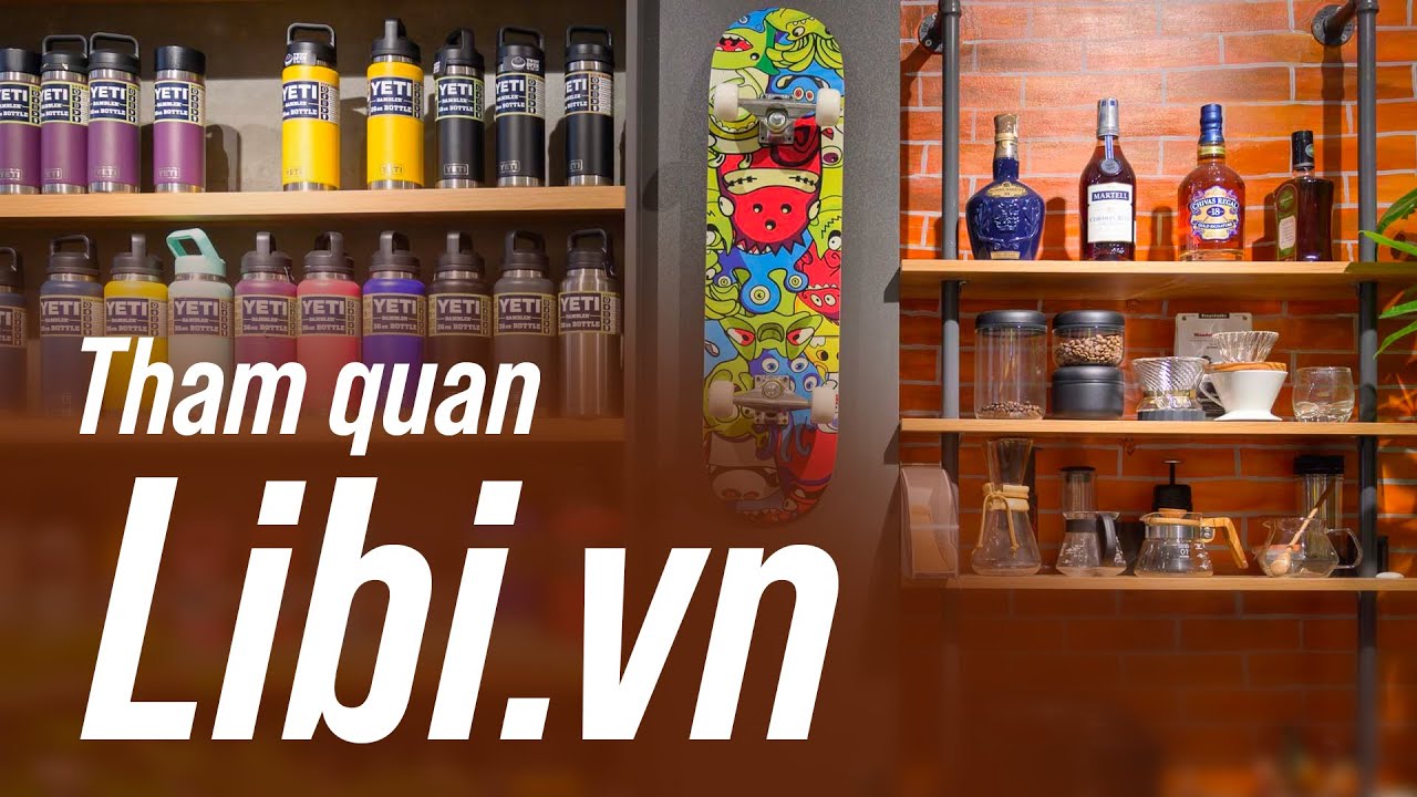 Đi thăm cửa hàng Libi.vn, mua ly Yeti, sản phẩm Shargeek - YouTube