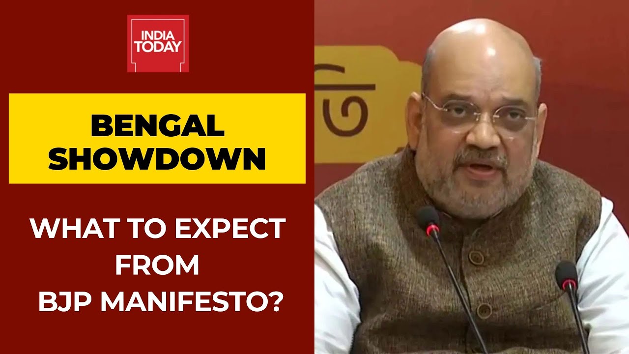 West Bengal Polls: What's The Focus Of BJP's Manifesto For Bengal ...
