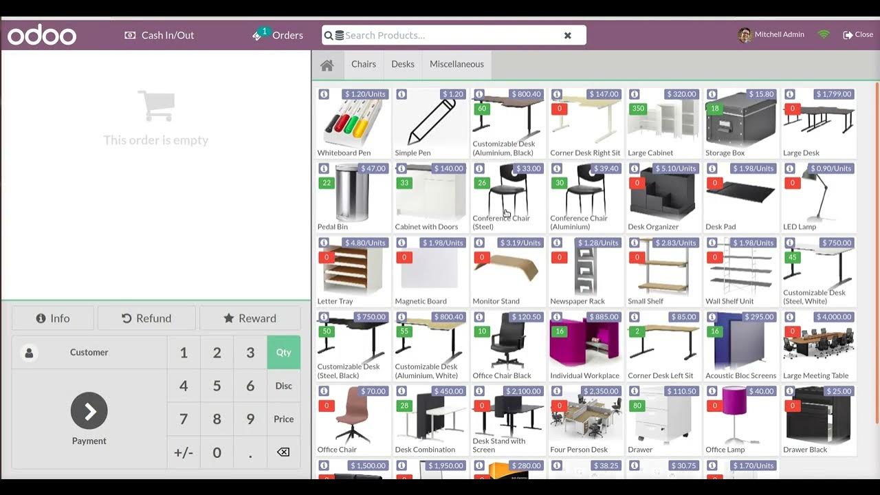How to Restrict Out of Stock Products in POS | Odoo App Feature #OutofStock #POS #odoo16 - YouTube