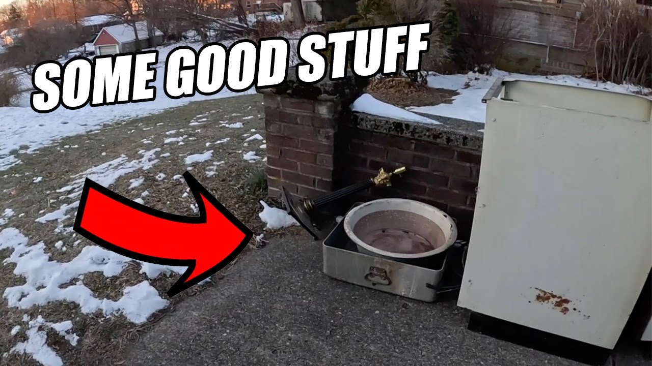 People Throw Away Some GOOD Things - Trash Picking Ep. 1206 - YouTube